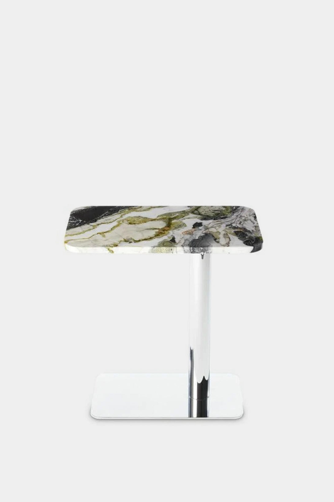 Flash Table Rectangle Chrome Primavera ラウンドテーブル 店舗什器 円卓 空間デザイン 大理石テーブル ブラスレッグ ダイニングテーブル– DEMODEMIX